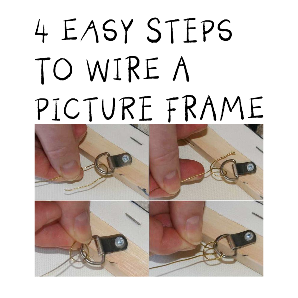 4 Easy Steps to Wire a Frame – Stephen "Stephentrepreneur" Mitchell