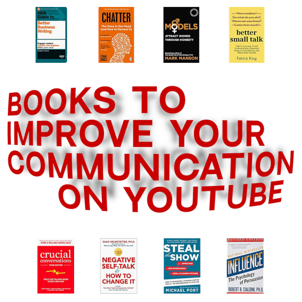 10 Books to Improve Your Communication Skills in YouTube Videos – The ...